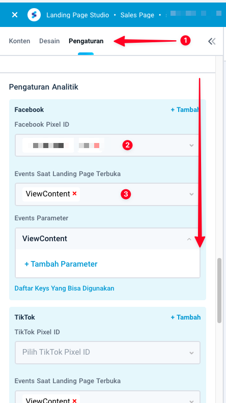 Alur Pixel Scalev. – Tutorial Scalev