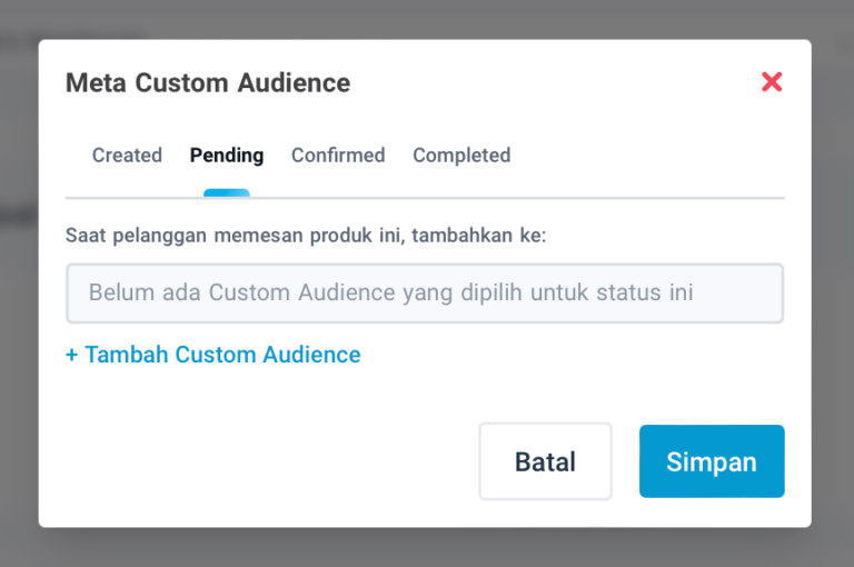 Tutorial Cara Menambahkan Custom Audience Meta ke Scalev – Tutorial Scalev