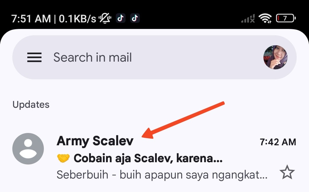 3 Langkah “Whitelist” Agar Email Scalev GAK masuk SPAM! (Menggunakan HP) – Tutorial Scalev