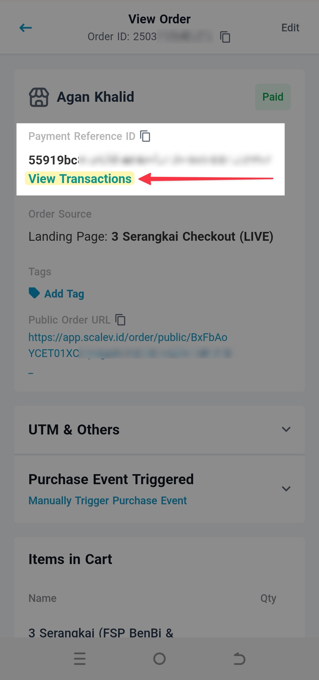 Contoh NYATA Detail Transaksi ePayment Yang Terkena 2 Fee (Payment ...